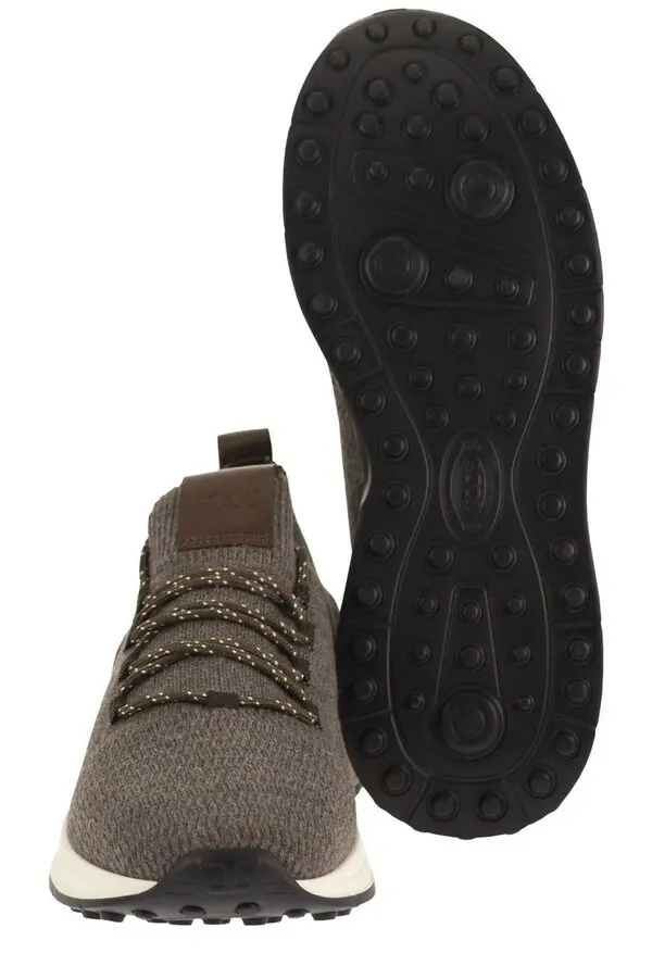 TOD'S Knitted Slip-on Sneakers