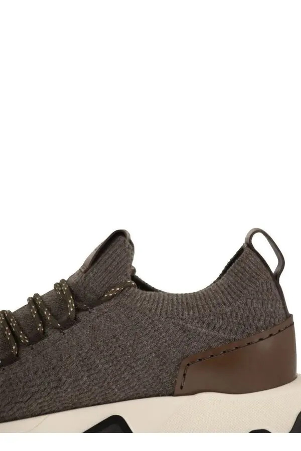 TOD'S Knitted Slip-on Sneakers
