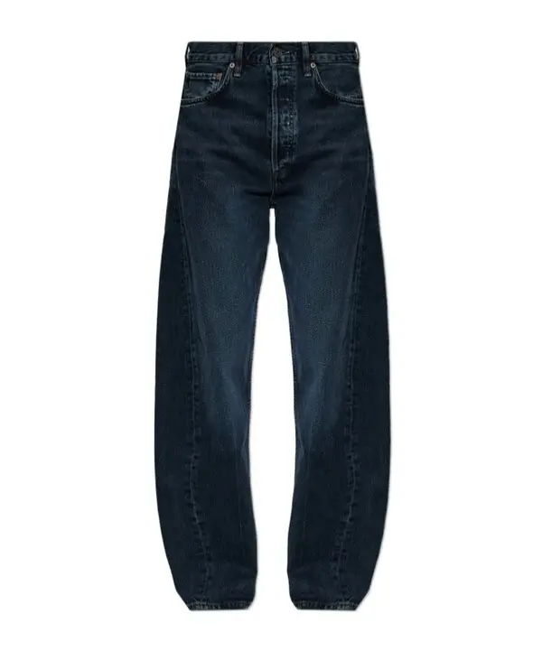AGOLDE Luna Pieced Tapered Jeans