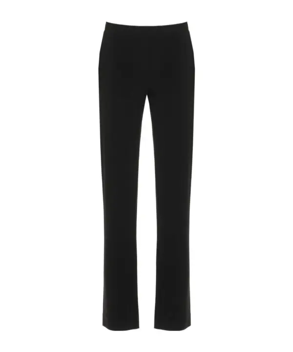 Norma Kamali Flat Front Pants - Black