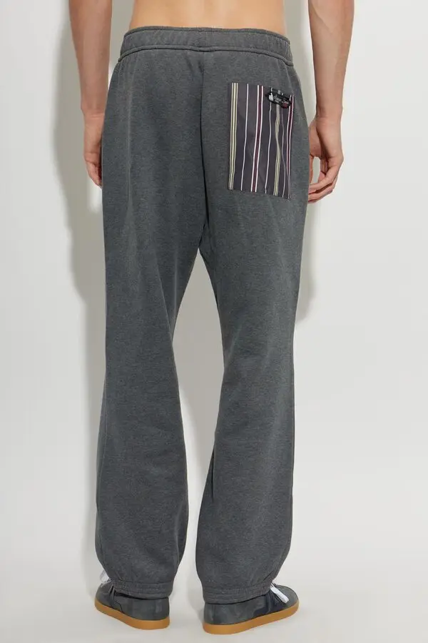 LANVIN Striped Pocket Joggers