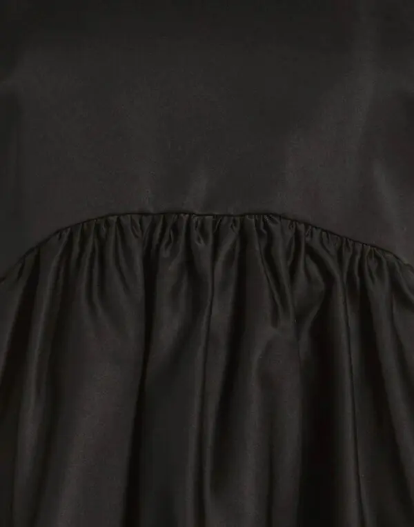 Max & Co. Peplum Top - Black