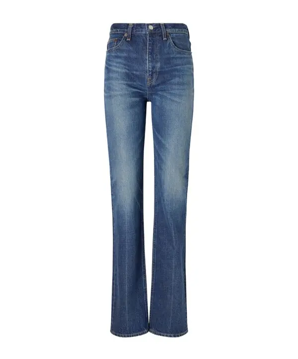 TOTEME Straight Leg Jeans - Blue
