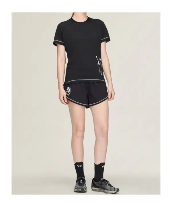 Y3 Chito Graphic Running Short Sleeve T-shirt