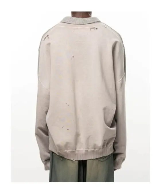 Mihara Yasuhiro Sweatshirt Combined Knit Sweater