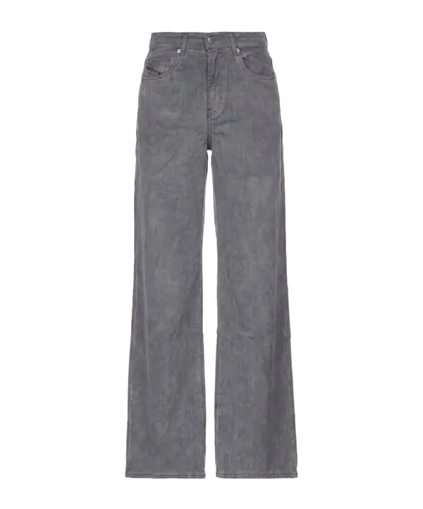 DIESEL® Wide-leg Trousers - Gray