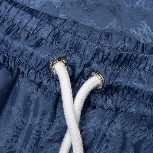 Amiri Ma Quad Logo Drawstring Shorts - Blue