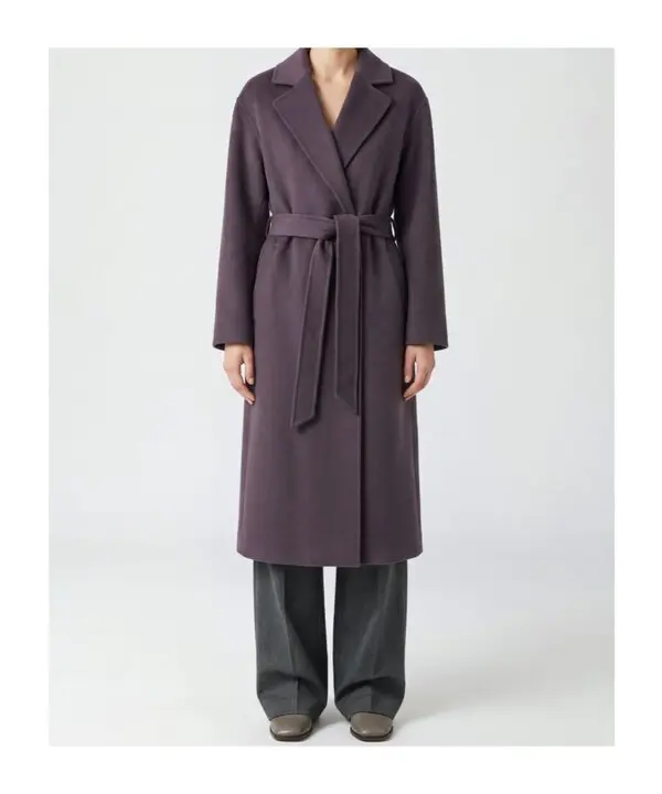 Filippa K Belted Wool Coat