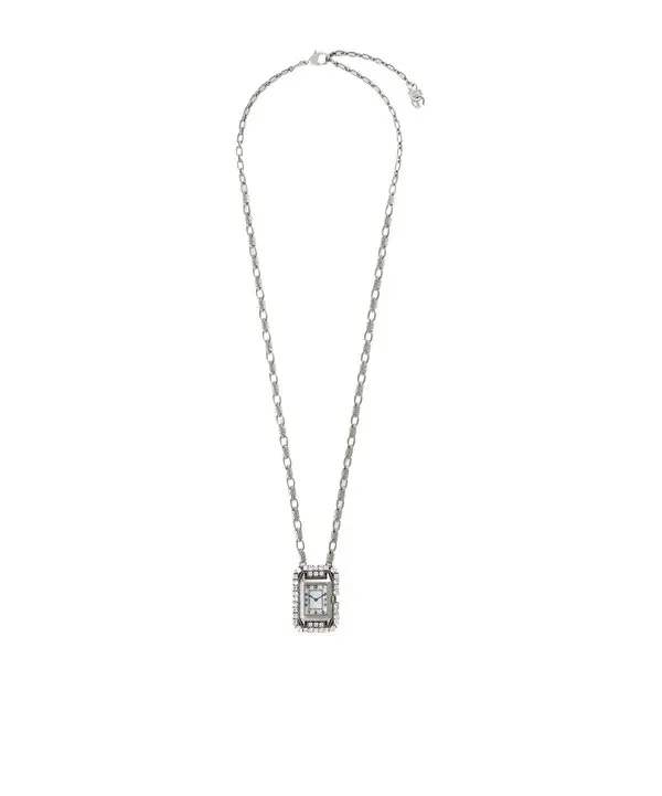 Dolce & Gabbana Watch-pendant Necklace - Silver