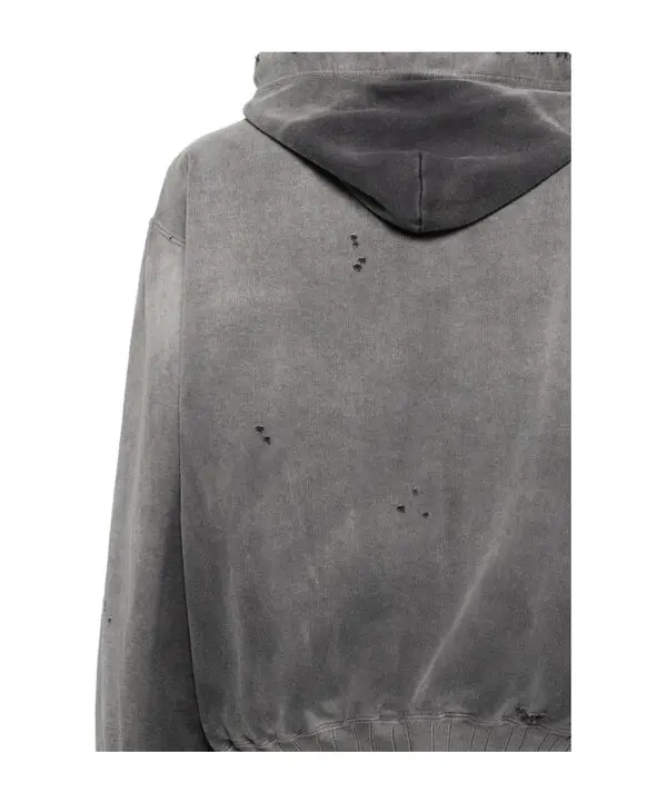 Mihara Yasuhiro Distressed Logo-print Jacket