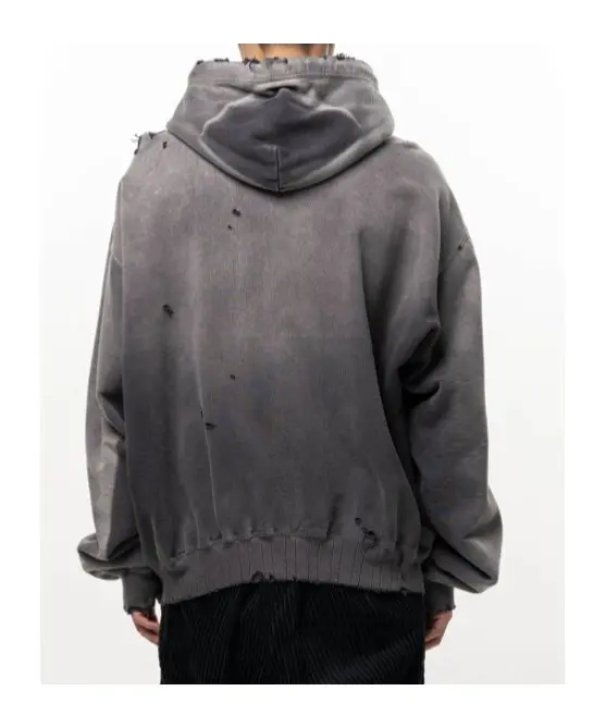 Mihara Yasuhiro Distressed Logo-print Jacket