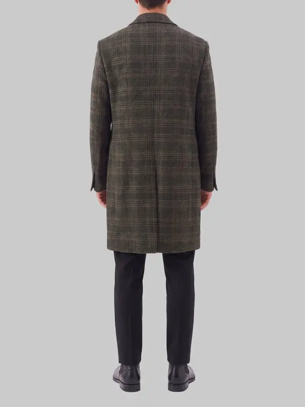 Barena Venezia Filzada Checked Single-breasted Coat
