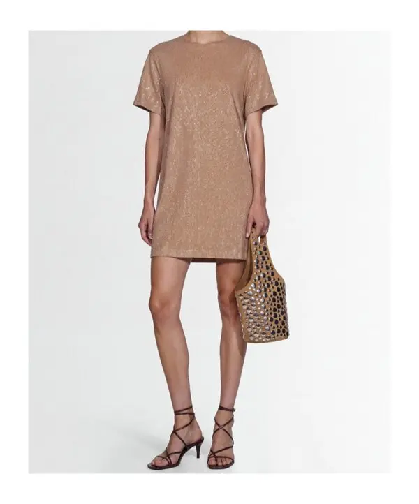 Giuseppe Di Morabito Short-sleeved Mini Dress