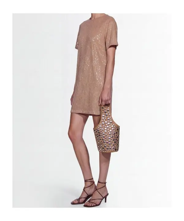 Giuseppe Di Morabito Short-sleeved Mini Dress