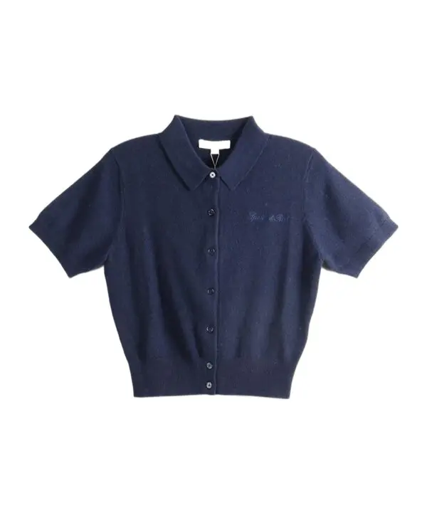SPORTY  RICH Short-sleeved Cardigan