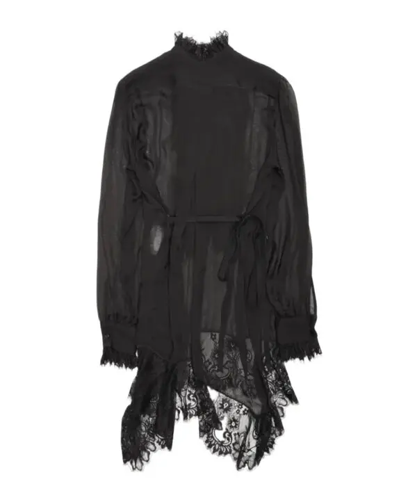 ANN DEMEULEMEESTER Long-sleeve Ruffled Shirt