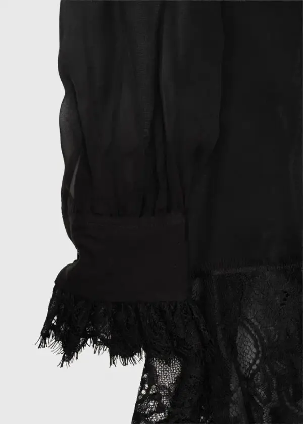 ANN DEMEULEMEESTER Long-sleeve Ruffled Shirt