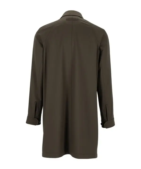 Zegna Motorin Long Raincoat