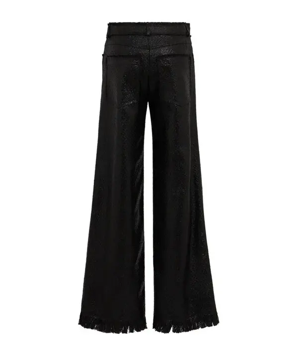 Giuseppe Di Morabito Floral-button Casual Trousers