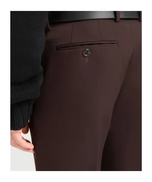 Marni Regimental Wool Trousers