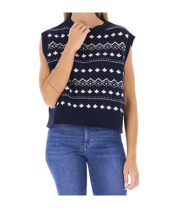 Max Mara Savana Knitted Waistcoat - Black