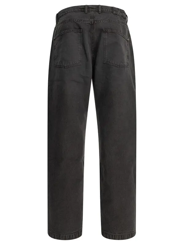 MFPEN Double Knee Straight-leg Jeans - Black
