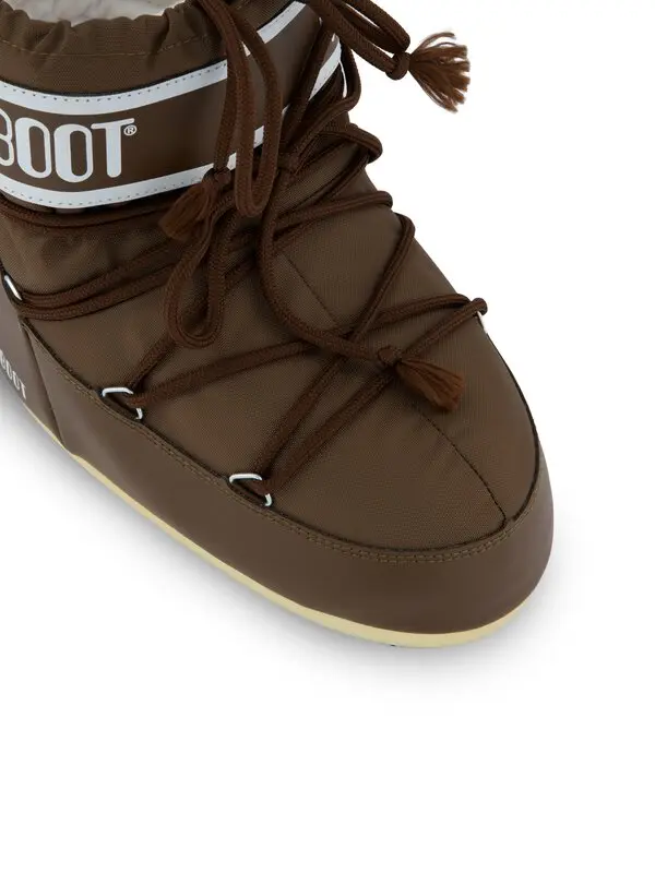 Moon Boot Icon Logo Printed Lace-up Boots