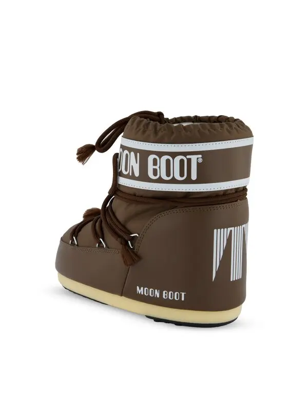 Moon Boot Icon Logo Printed Lace-up Boots