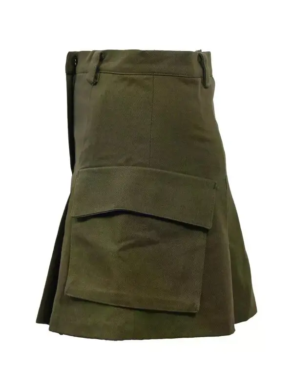 THE FRANKIE SHOP Audrey Pleated Mini Skirt