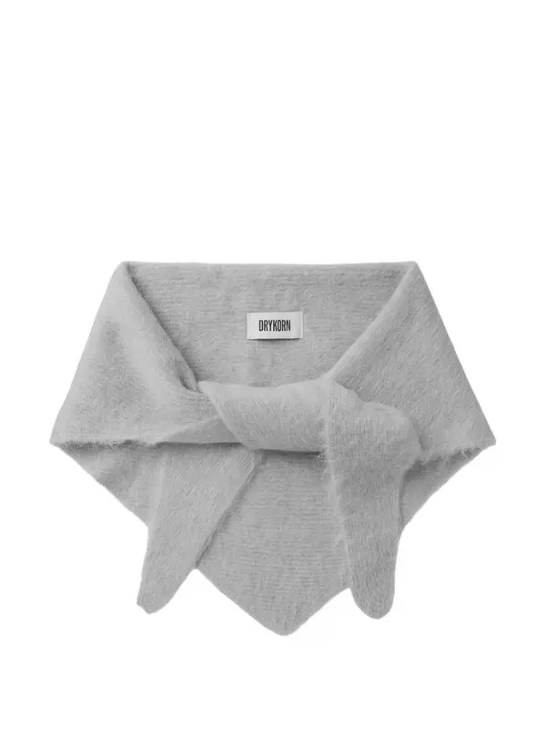 DRYKORN Tonky Brushed Triangular Scarf - Grey