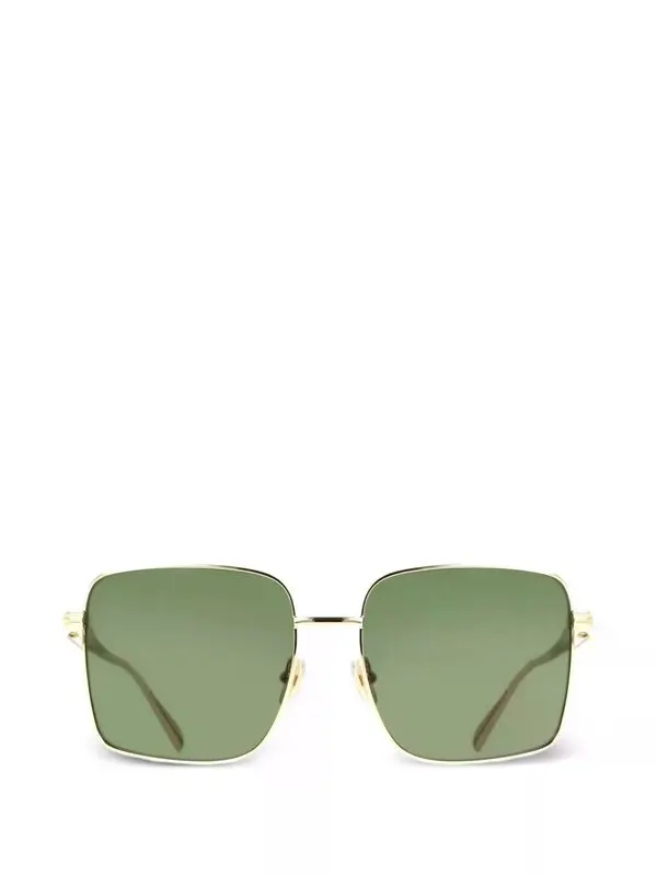 FERRAGAMO Square-frame Sunglasses - Gold