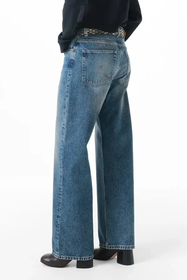 Our Legacy Full Cut Wide-leg Jeans
