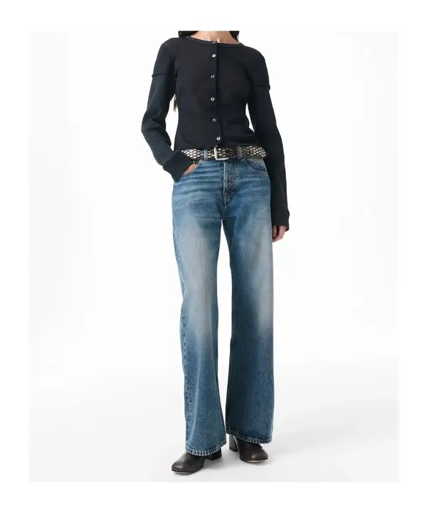 Our Legacy Full Cut Wide-leg Jeans
