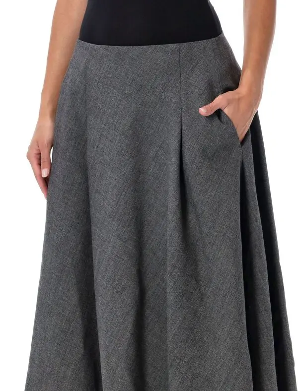 AMI Paris Flared Skirt