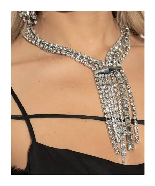 JIMMY CHOO Tassel Embellished Necklace
