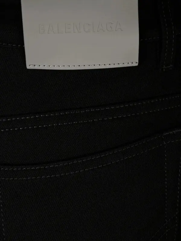 Balenciaga High-rise Straight Jeans