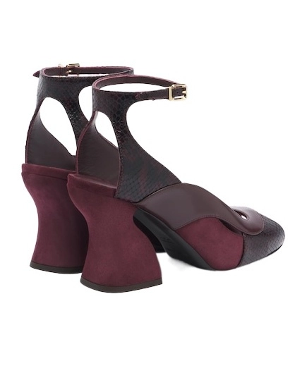 Zimmermann Suede-trimmed Leather Sandals