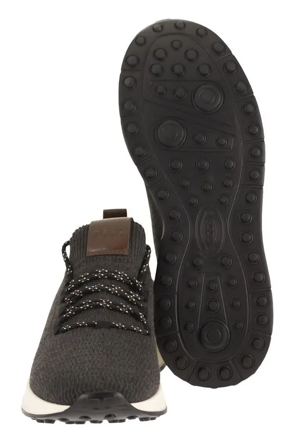 TOD'S Knitted Slip-on Sneakers
