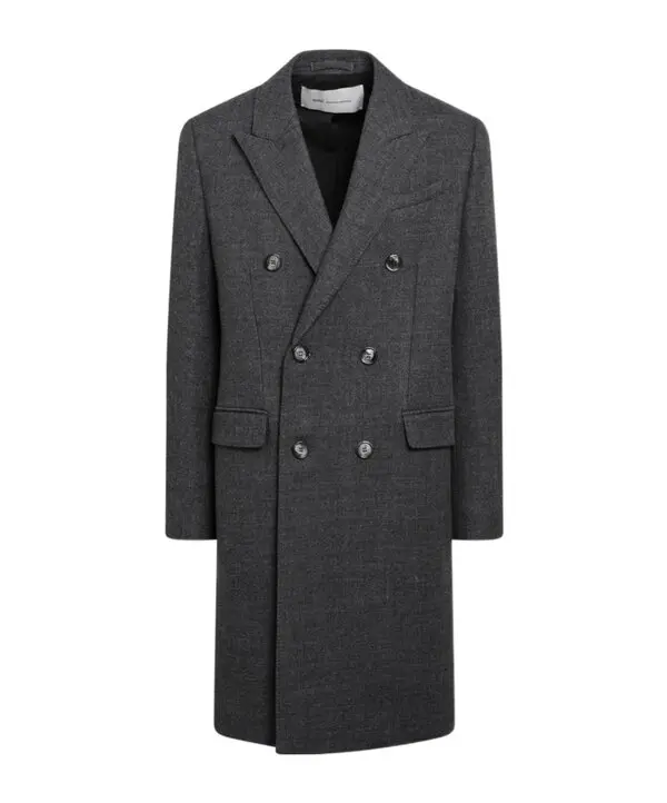AMI Paris Double-breasted Tailored Coat