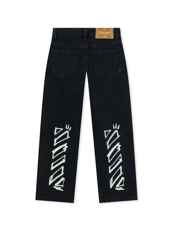 Off-White Diagonal Marker Jeans