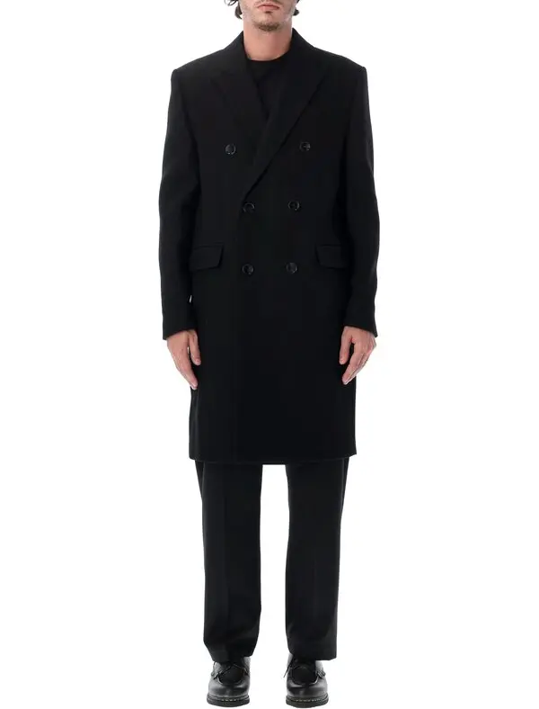 AMI Paris Double-breasted Tailored Coat