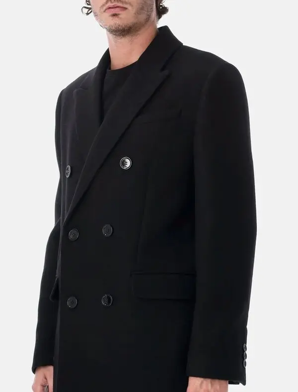 AMI Paris Double-breasted Tailored Coat