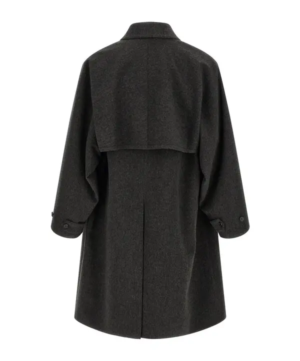 JIL SANDER Sport 131 Cape Detail Coat