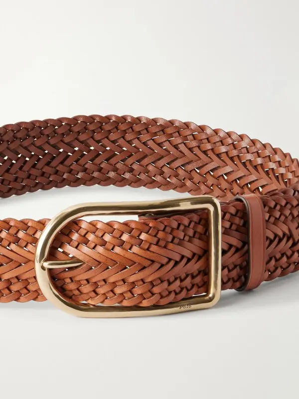 Polo Ralph Lauren Braided Leather Belt