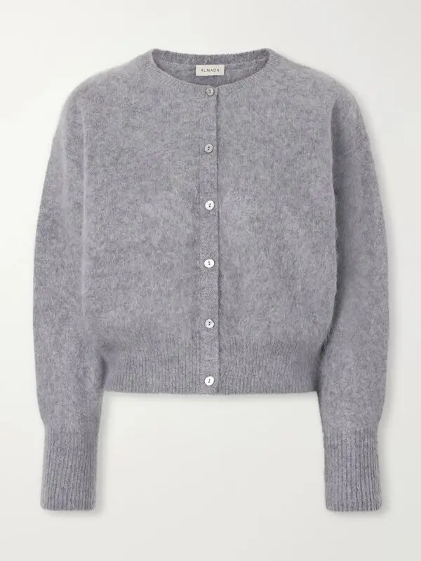 ALMADA Coco Brushed Cashmere Cardigan