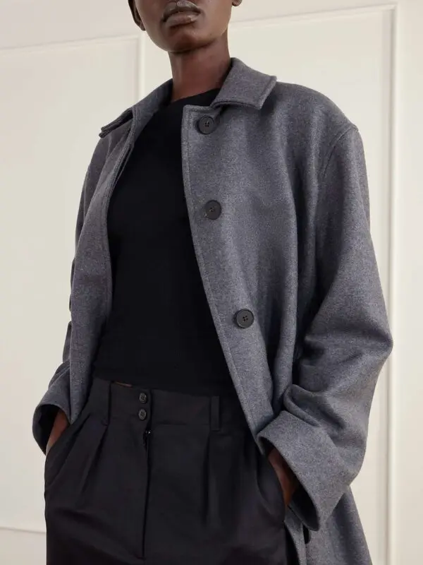 ST. AGNI Ribbed Merino Wool Sweater