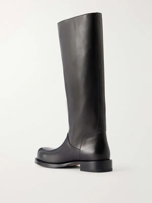CHRISTEN Defender Leather Knee Boots