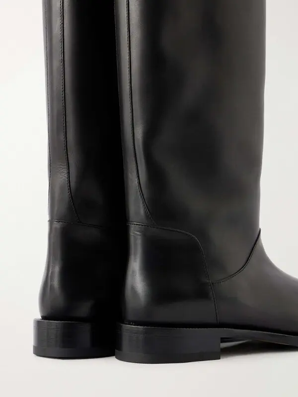 CHRISTEN Defender Leather Knee Boots