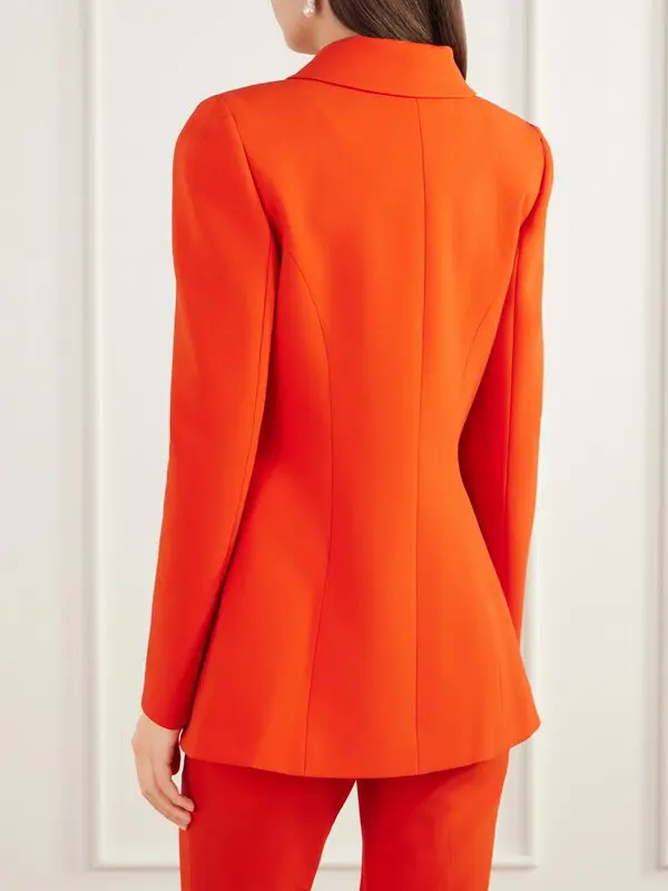 Carolina Herrera Stretch Wool-blend Twill Jacket