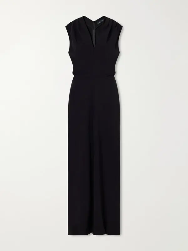 Proenza Schouler Gunta Crepe Maxi Dress